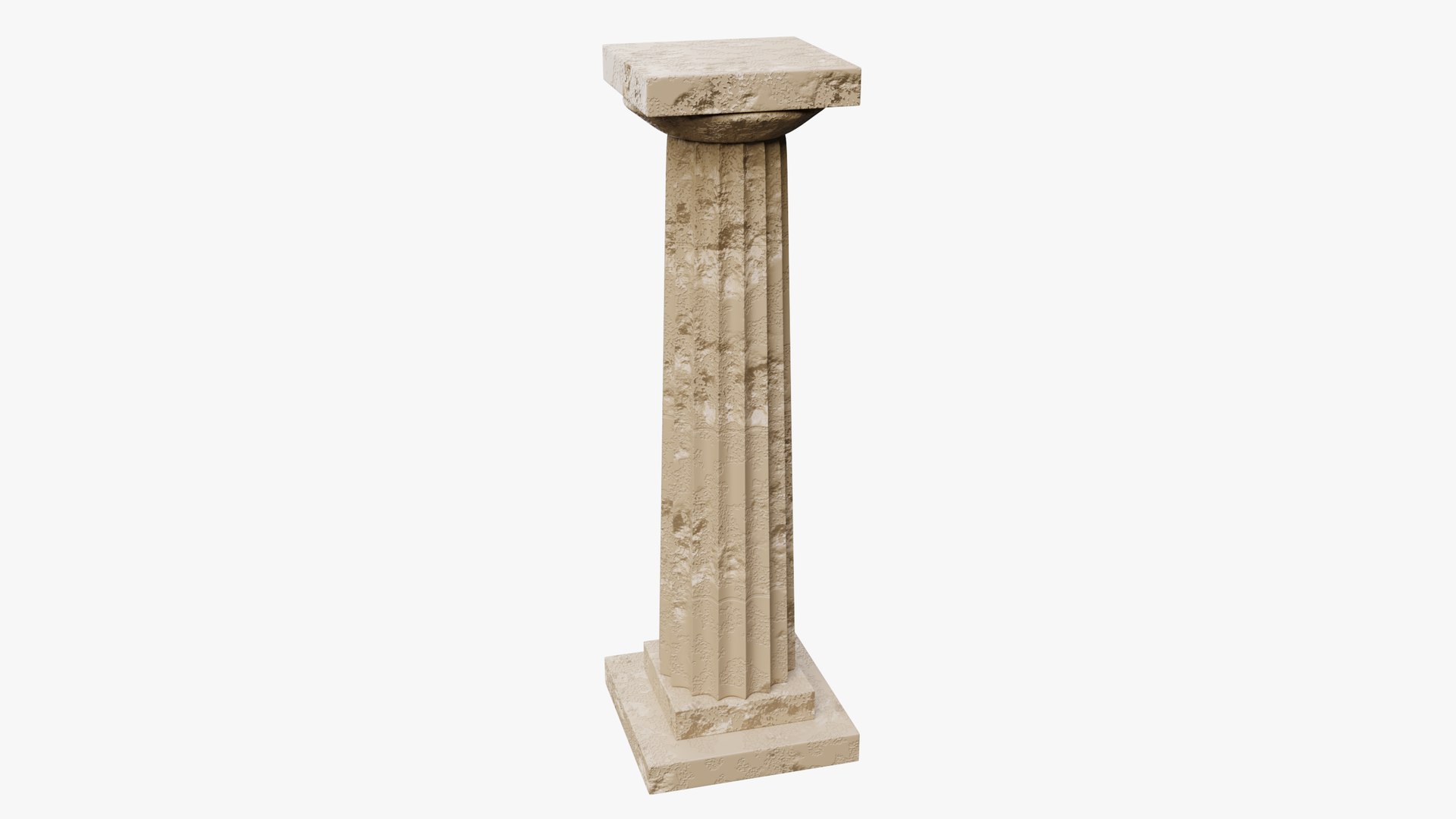 Ancient Greek Column Model - TurboSquid 1973442