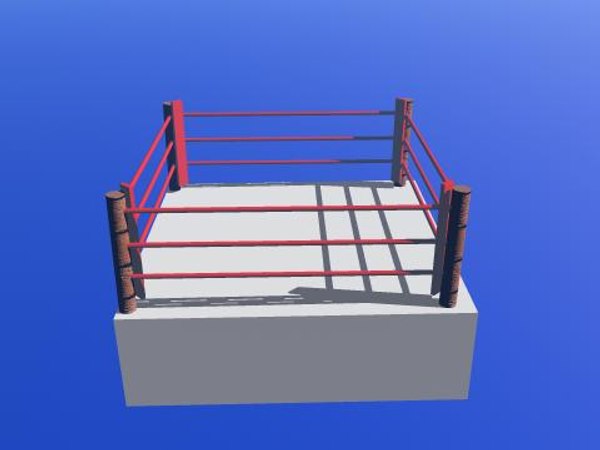 3D Bryce Boxing ring boxingring
