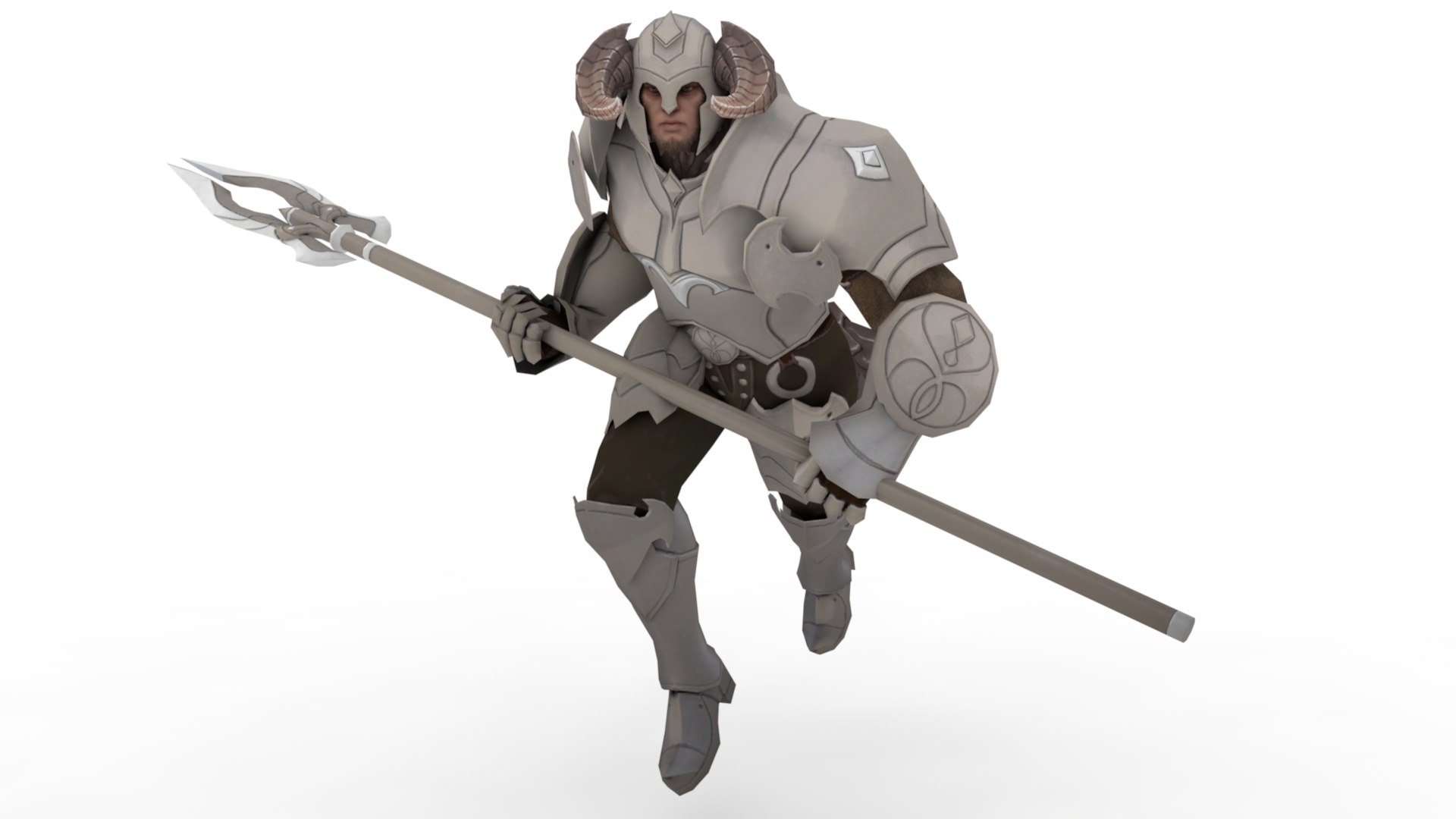 3D Model Soldier Lunar Suit Sci-Fi Character Suit PBR Sci-Fi Character ...