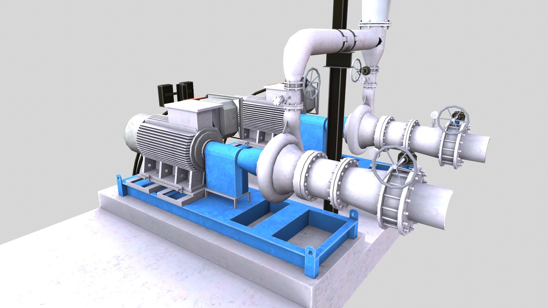 Water Pump 3D Model - TurboSquid 2345666