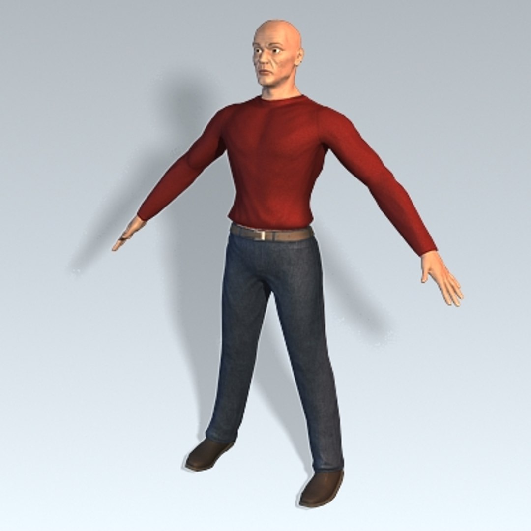3d 6 Characters Hitman