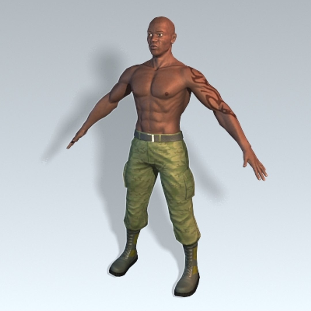 3d 6 Characters Hitman