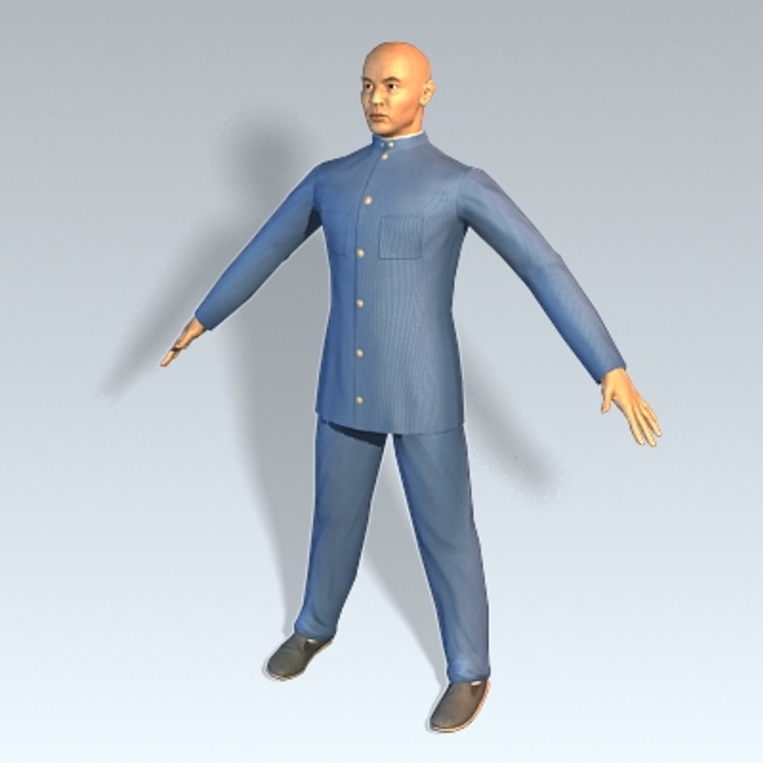 3d 6 Characters Hitman