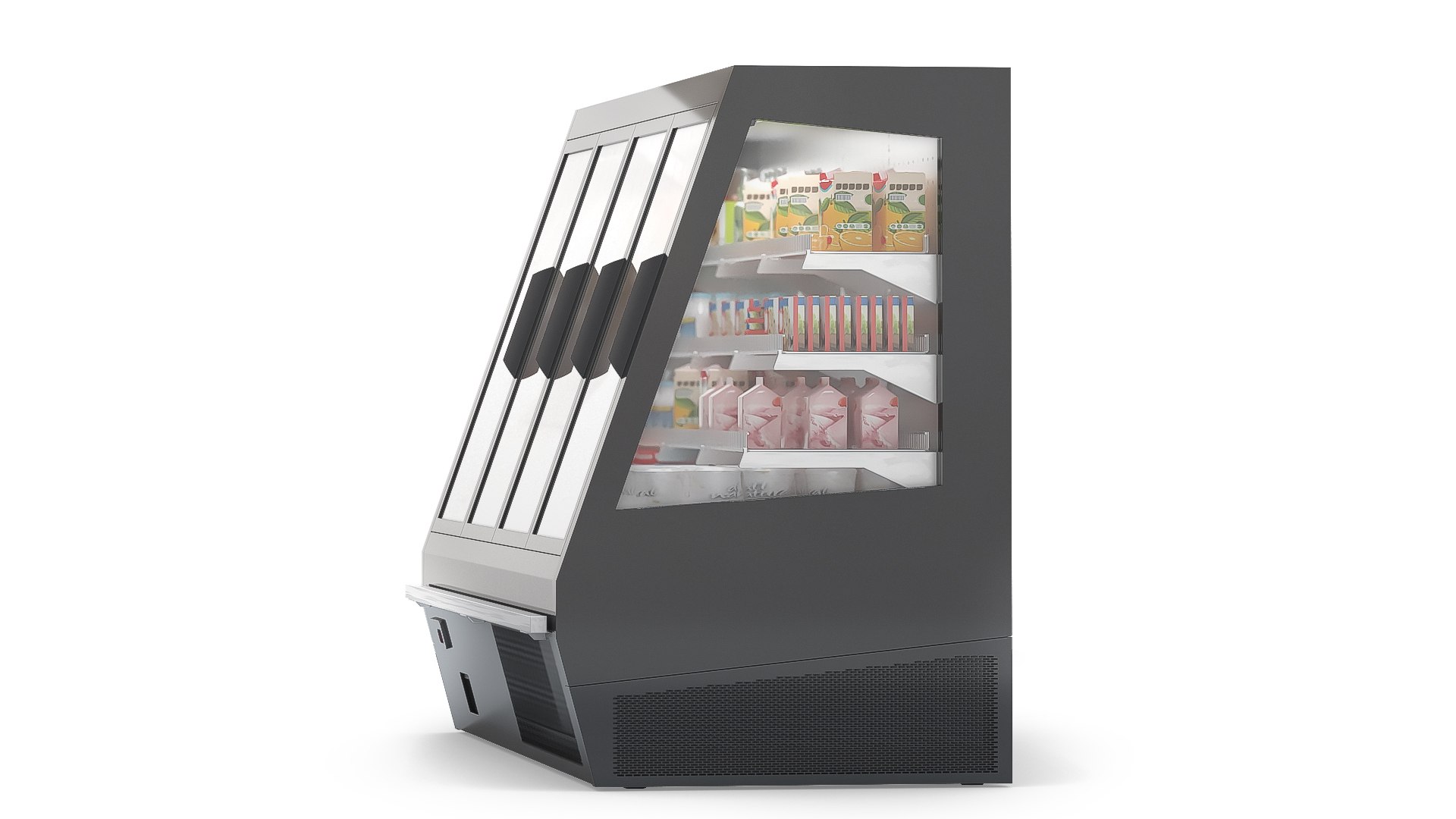 3D Refrigerated Display Case model - TurboSquid 1769089