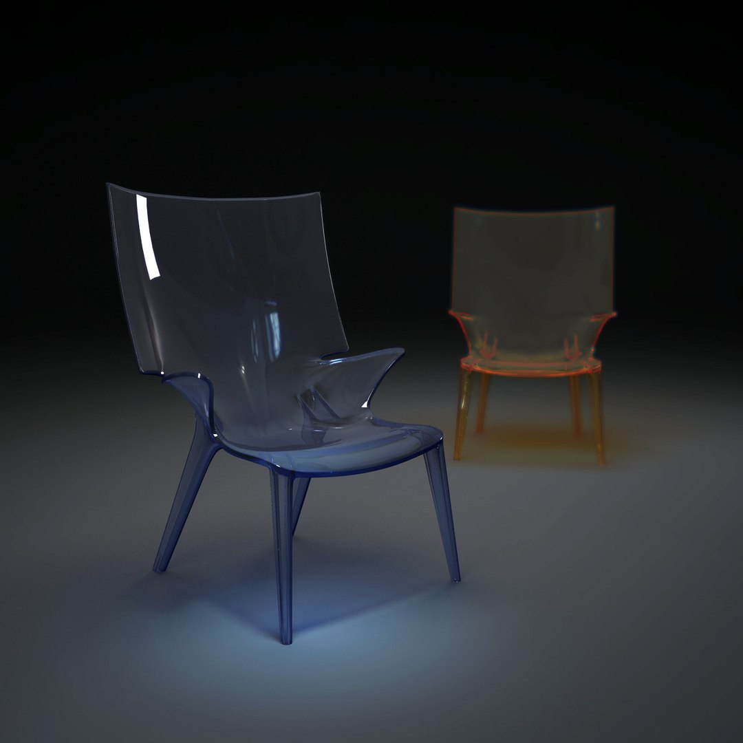 3d Model Uncle-jim-chair