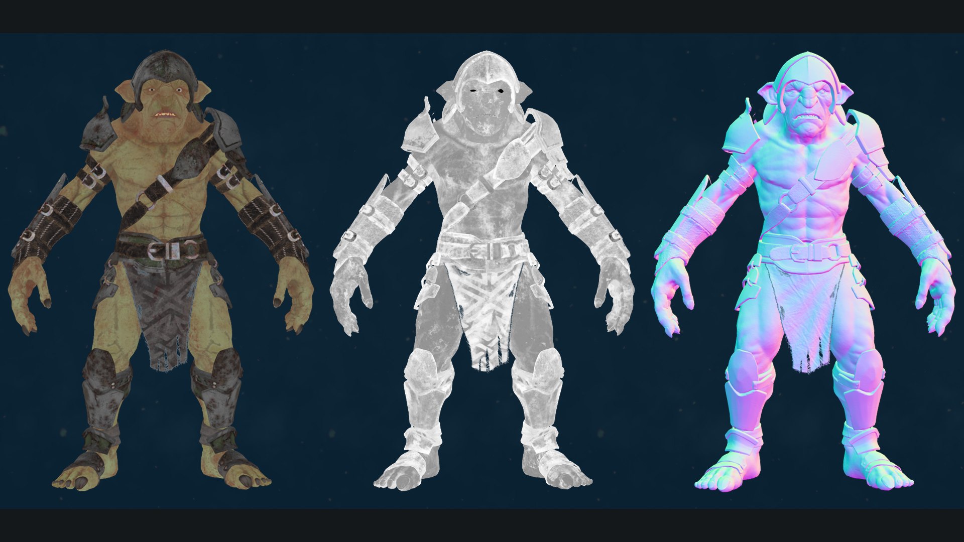 Creature Pack 01 Model - TurboSquid 2280953