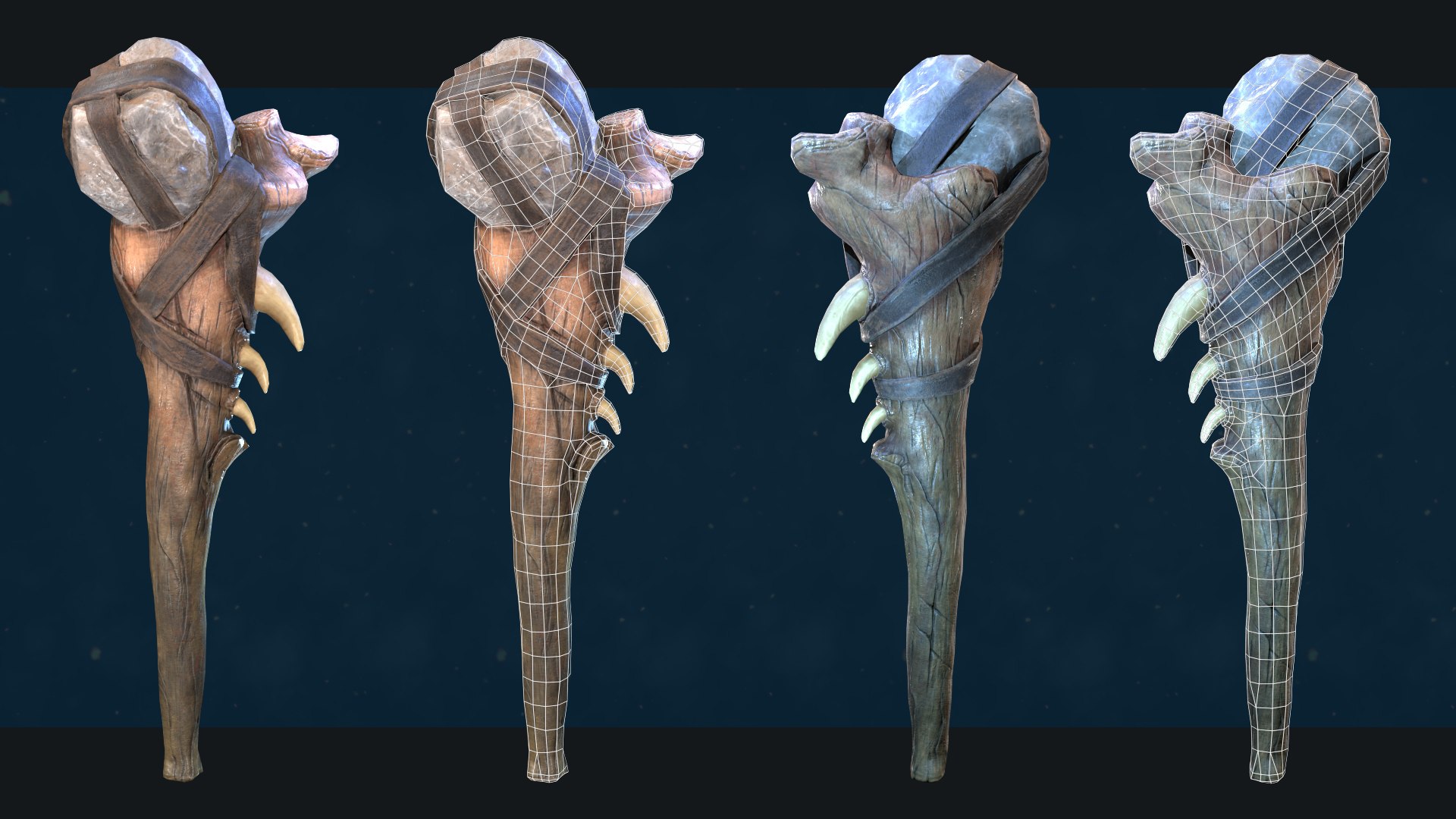 Creature Pack 01 Model - TurboSquid 2280953