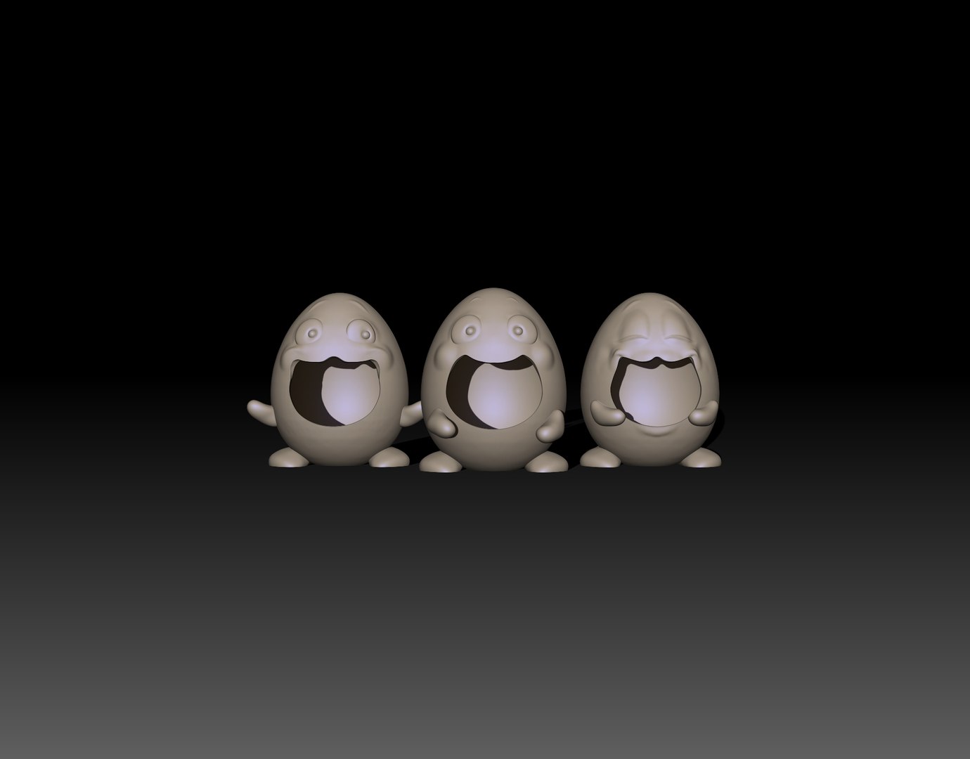 3D 3D PRINTABLE STL FILES OF Easter Eggs Candy Eggs For Children Happy ...