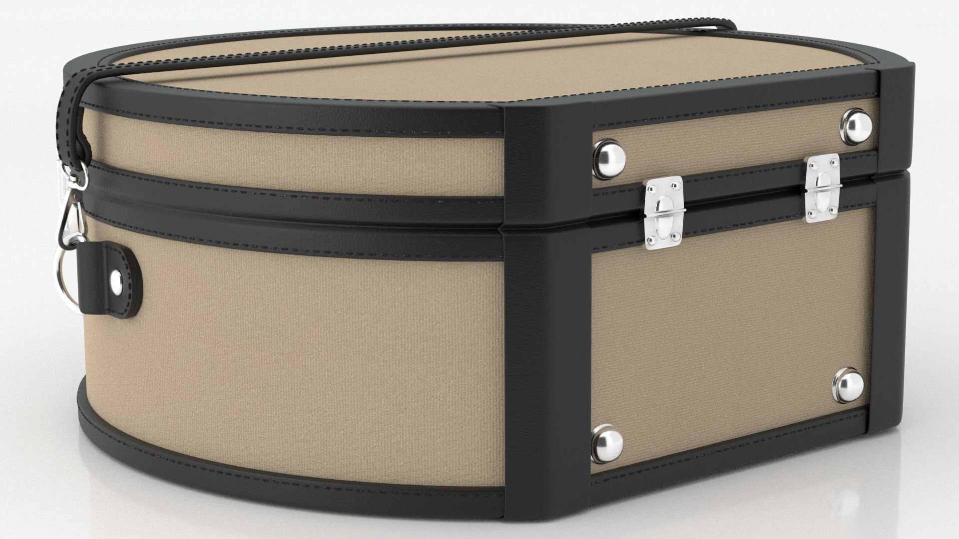 3D Steamline Editor Black HatBox Large Fabric - TurboSquid 2033523