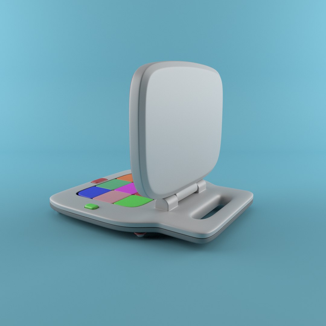 3D cartoon laptop model - TurboSquid 1279947