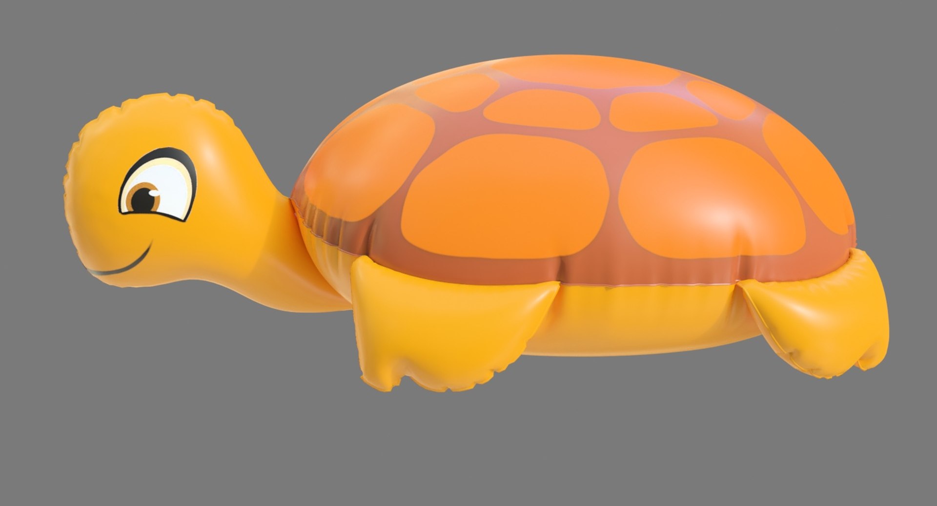 3D realistic float ring turtle model - TurboSquid 1375730