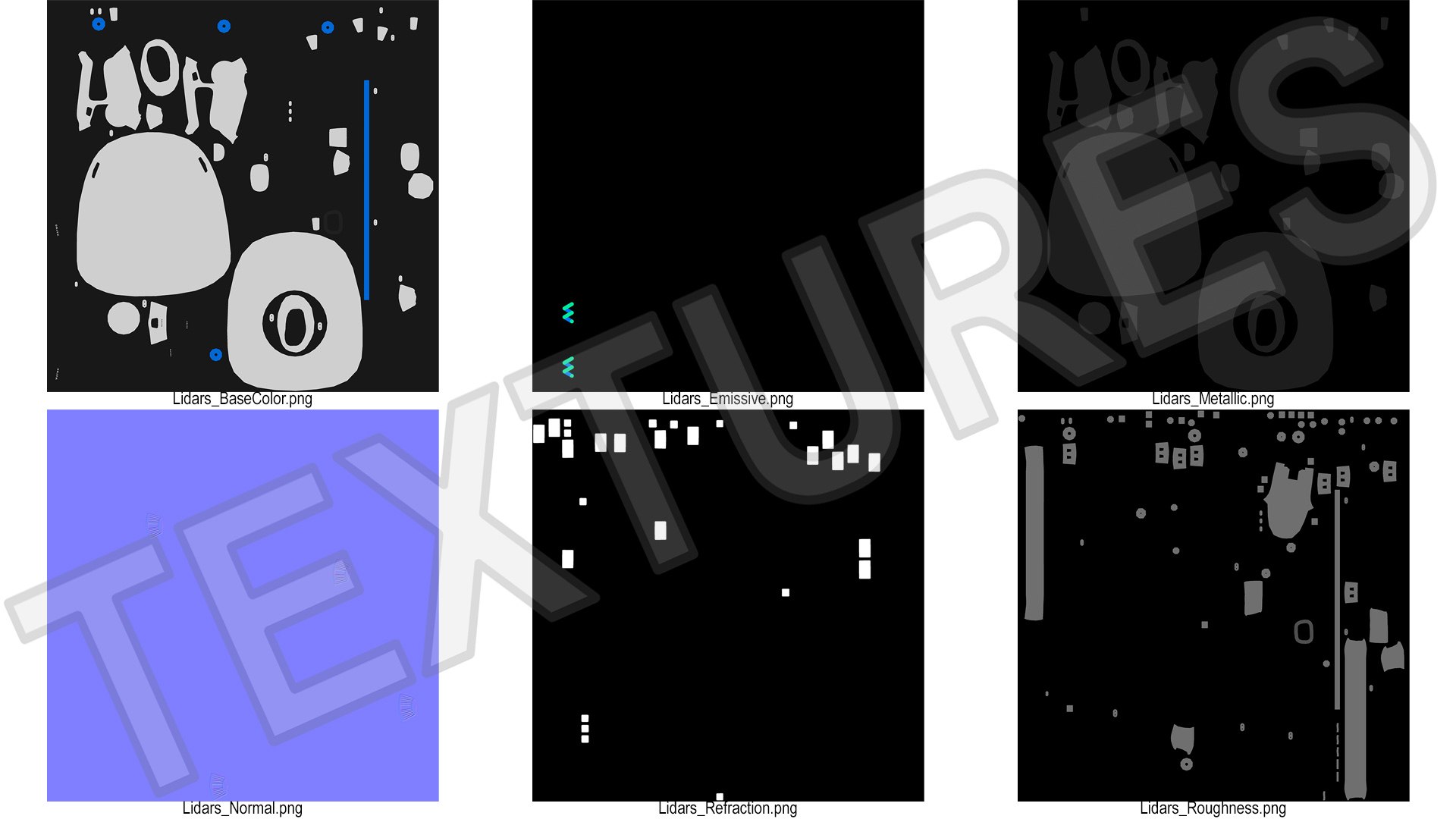 3D Model Waymo Sensor Array For Autonomous Driving White - TurboSquid ...