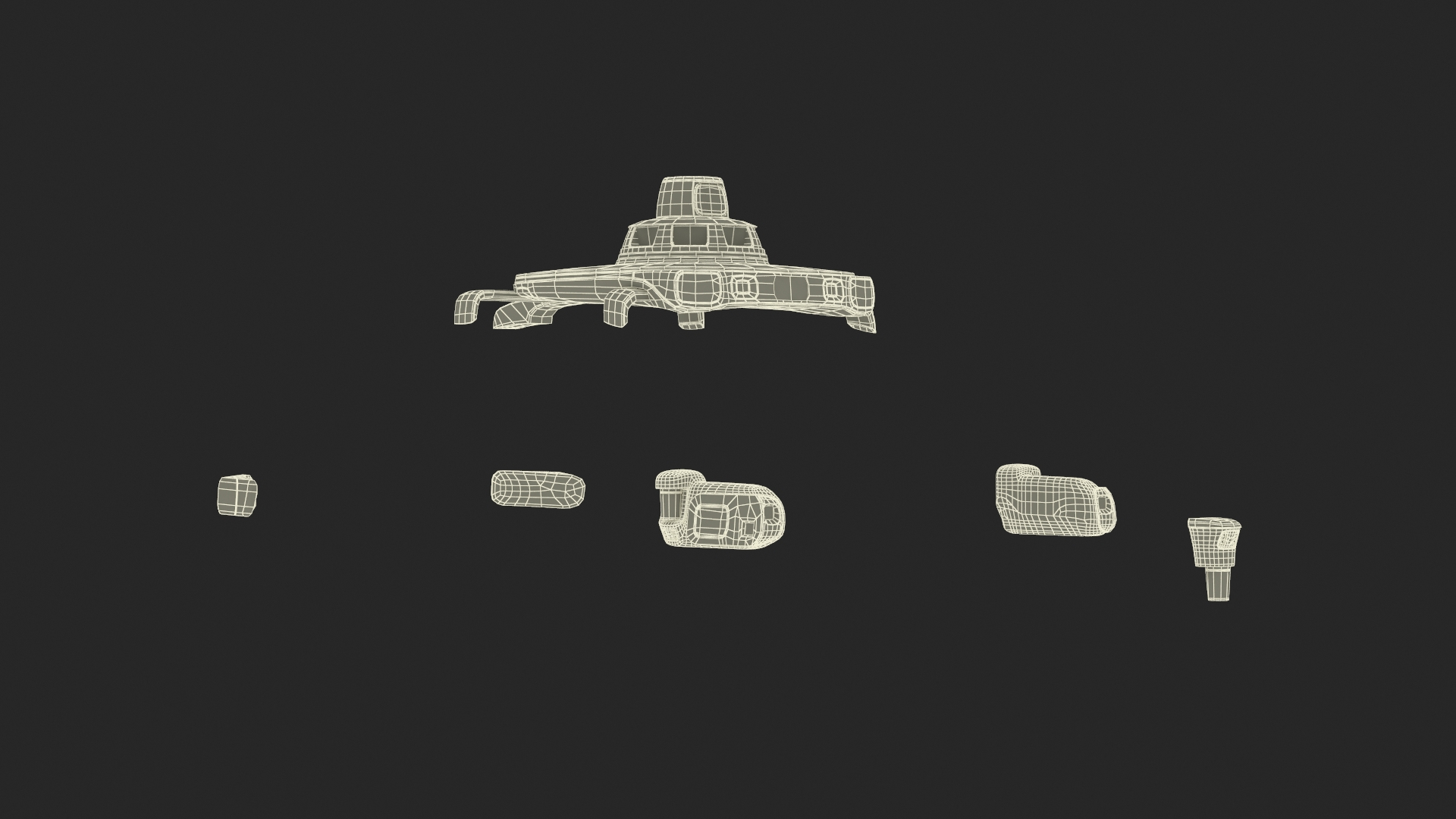 3D Model Waymo Sensor Array For Autonomous Driving White - TurboSquid ...
