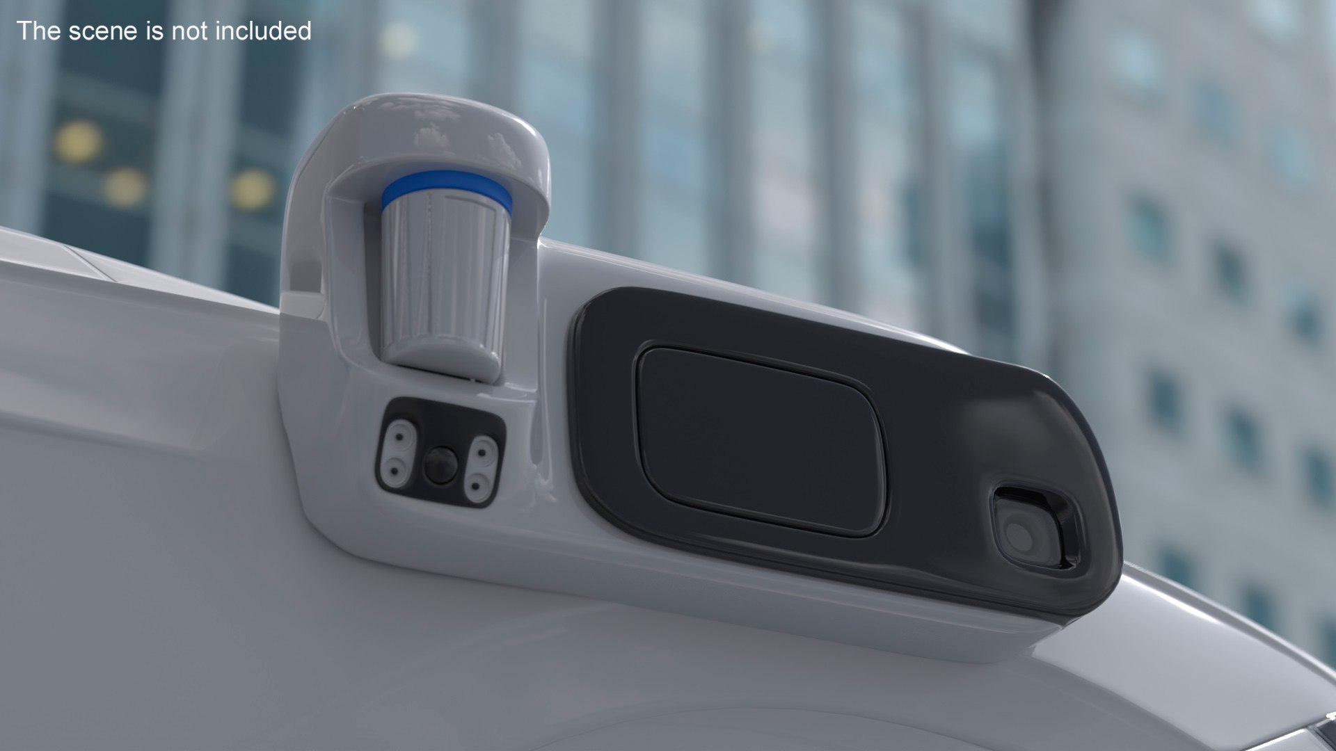 3D Model Waymo Sensor Array For Autonomous Driving White - TurboSquid ...