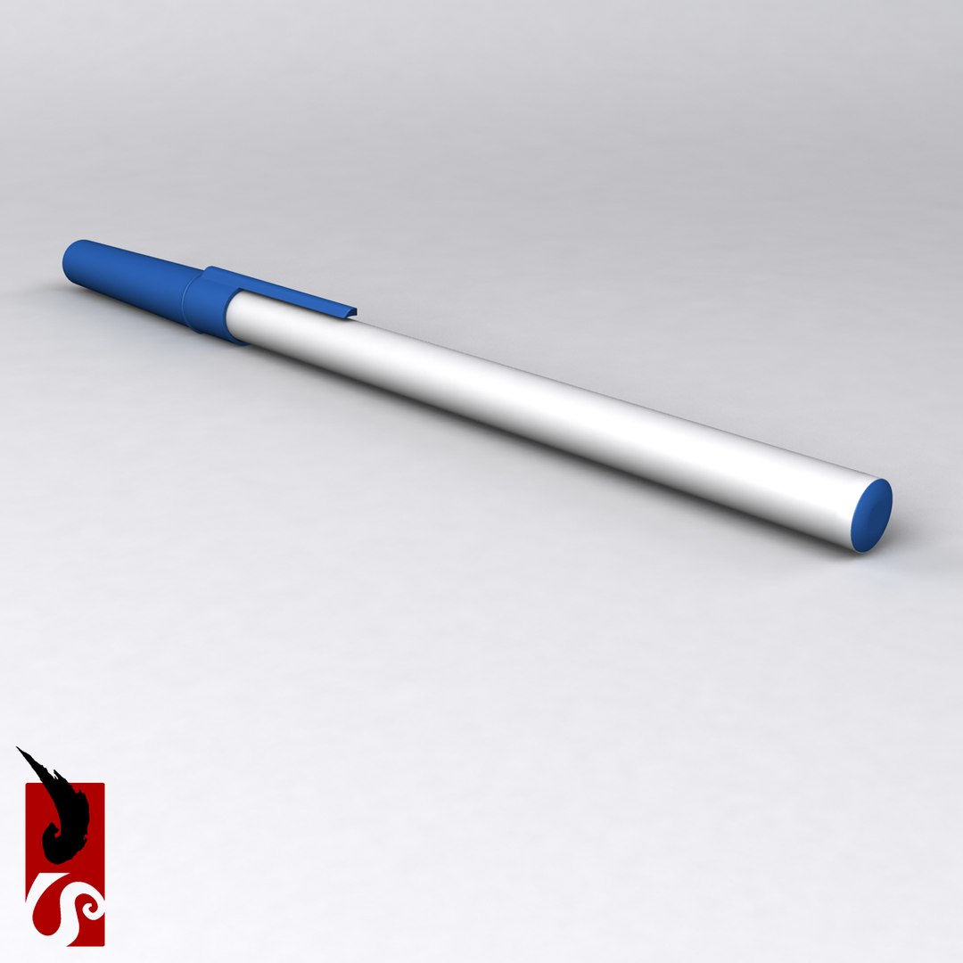 3d Model Of Pen
