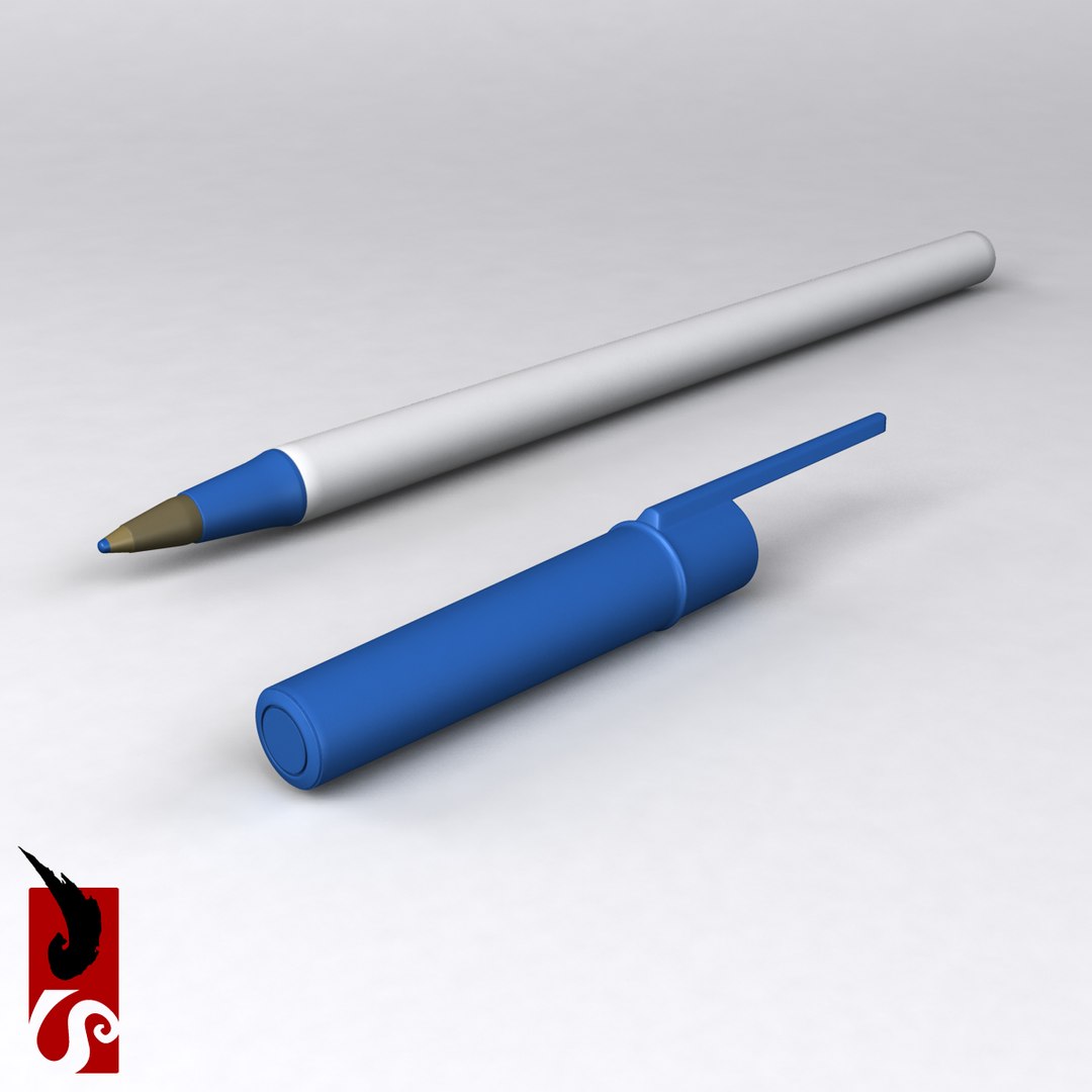 3d Model Of Pen