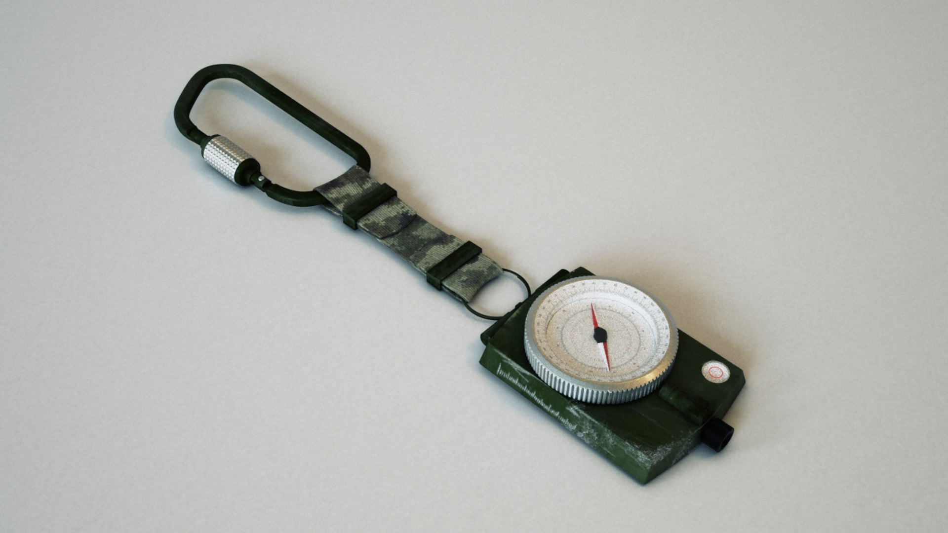 3d militar compass