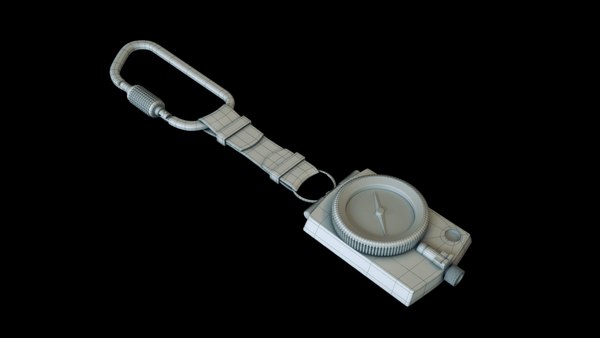3d militar compass