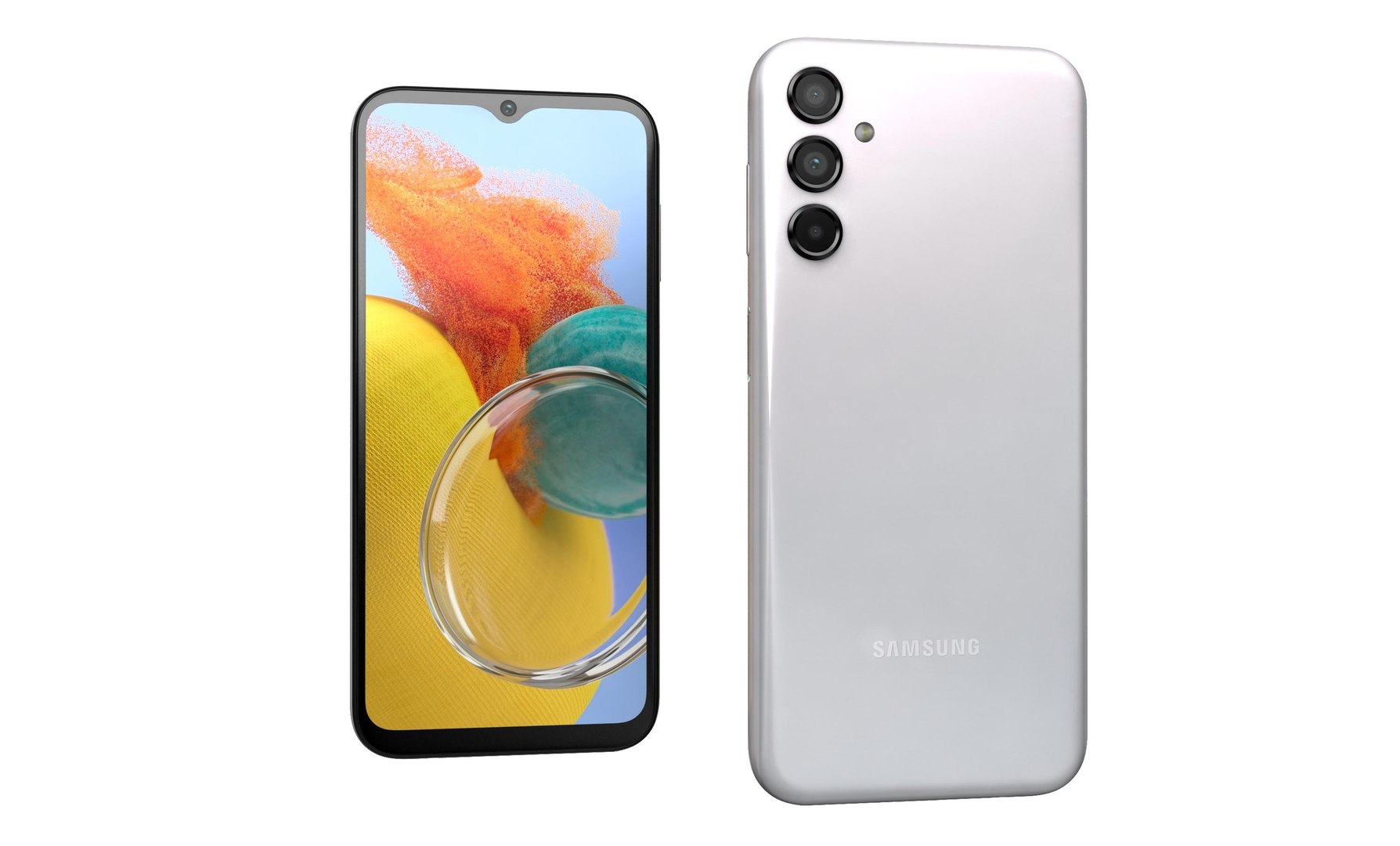 3D Model Samsung Galaxy M14 White - TurboSquid 2045974