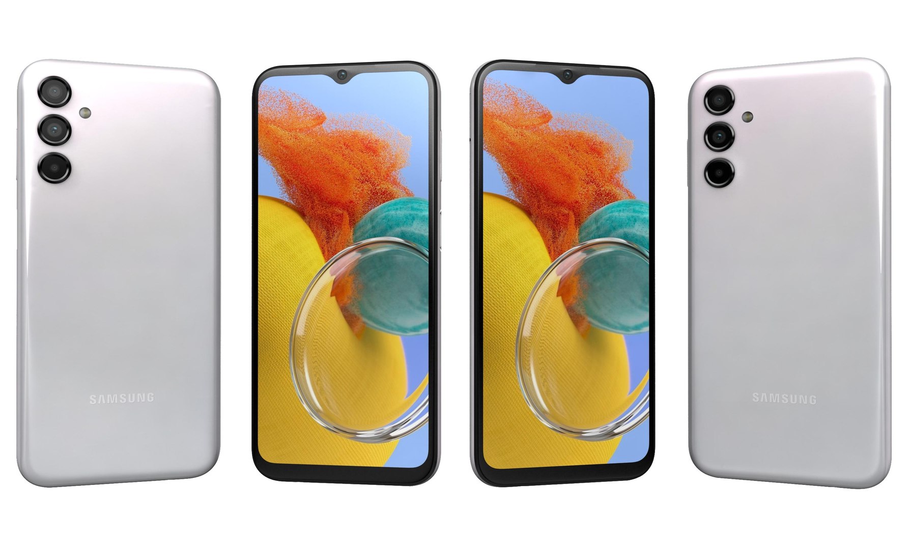 3D model Samsung Galaxy M14 White - TurboSquid 2045974