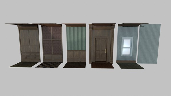 Modular House Interior 3D model - TurboSquid 1932345