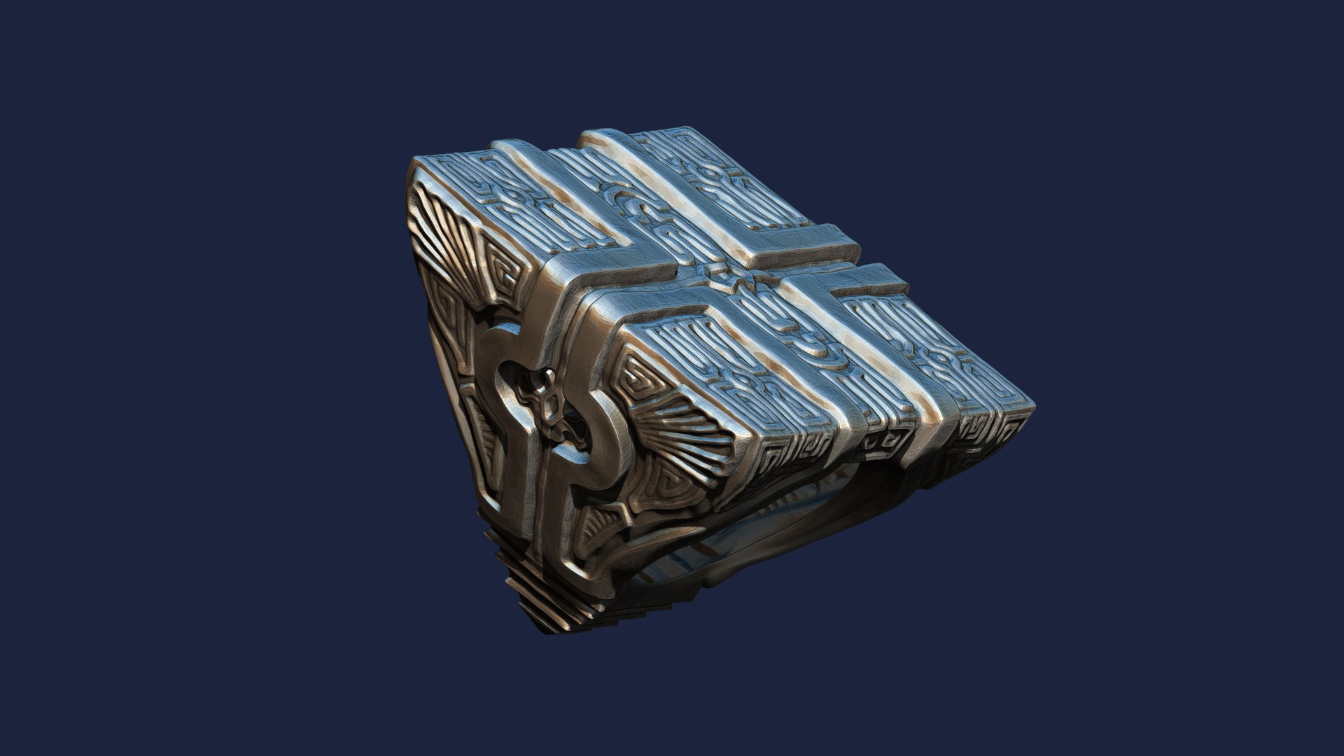 3D Aetherian Sigil Ring - TurboSquid 2417583