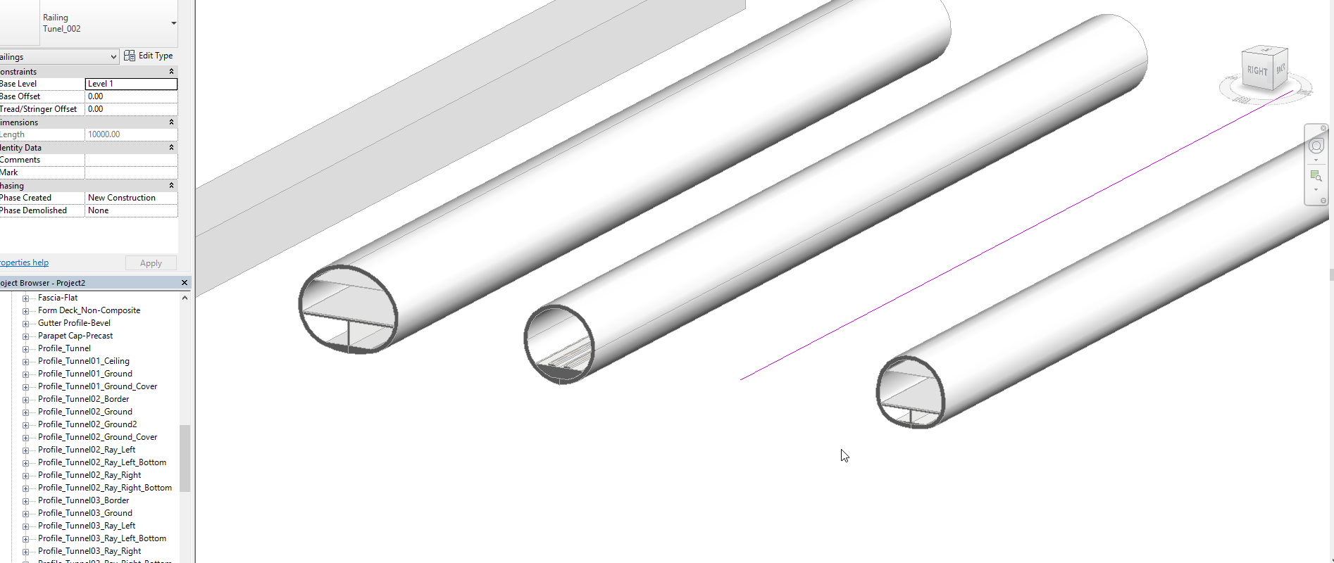 3D модель BO Revit Rail Tunnels - TurboSquid 834142