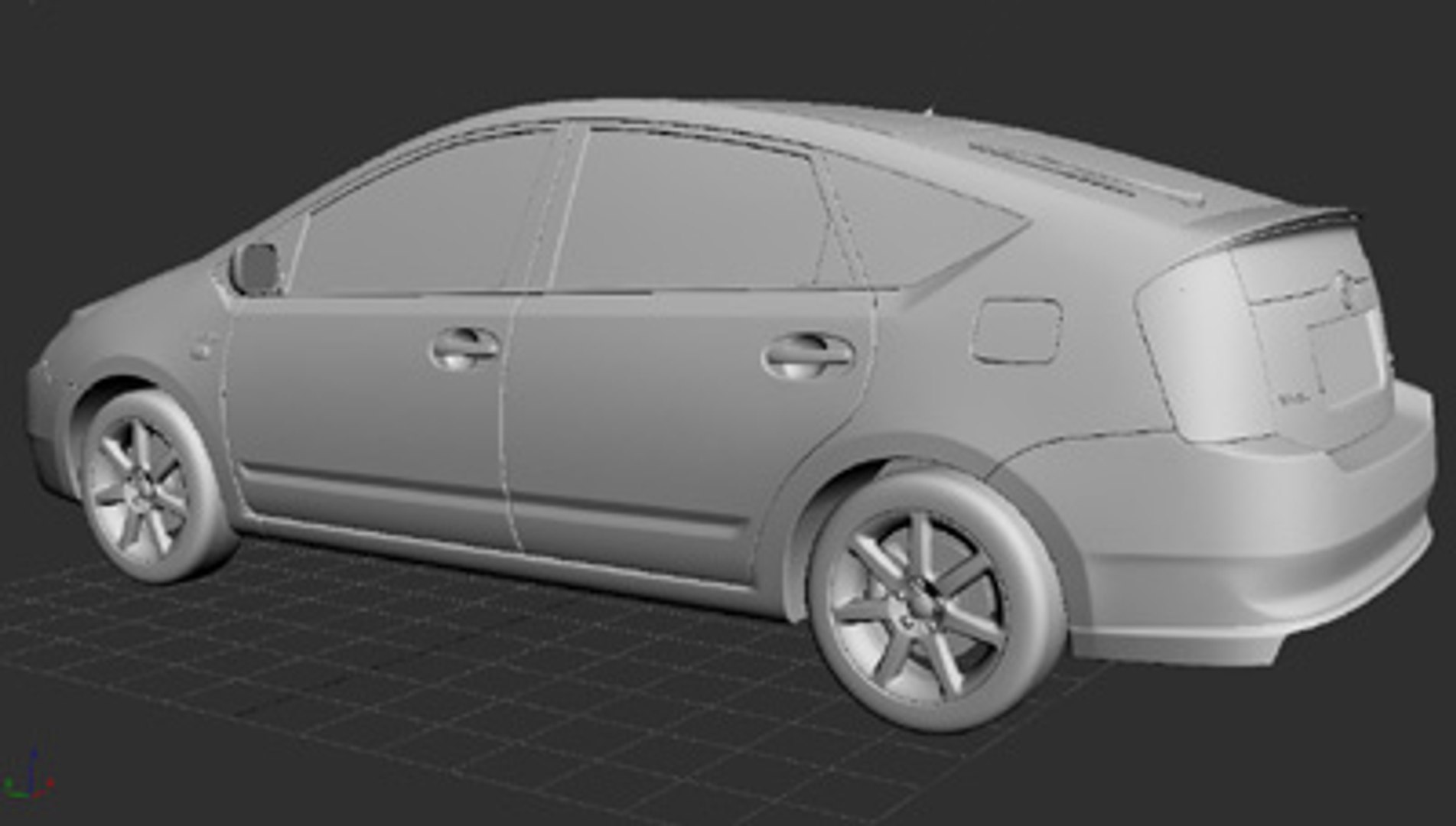3d Model Toyota Prius