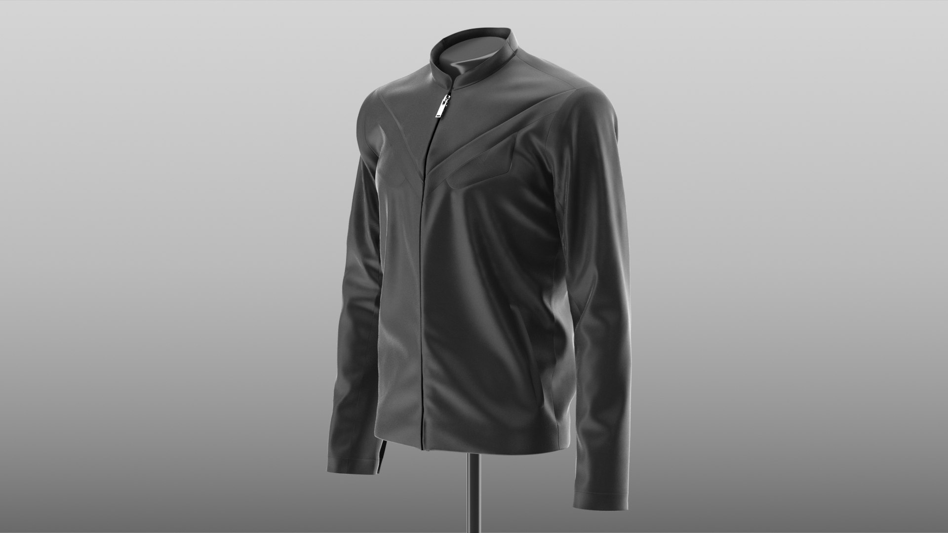 Realistic Leather Jacket Mannequin 3D Model - TurboSquid 1547006