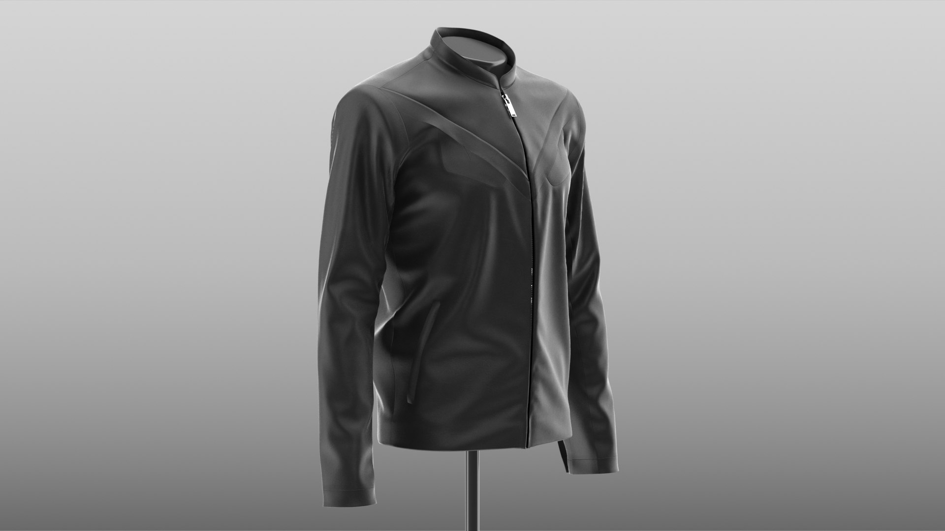 Realistic Leather Jacket Mannequin 3D Model - TurboSquid 1547006