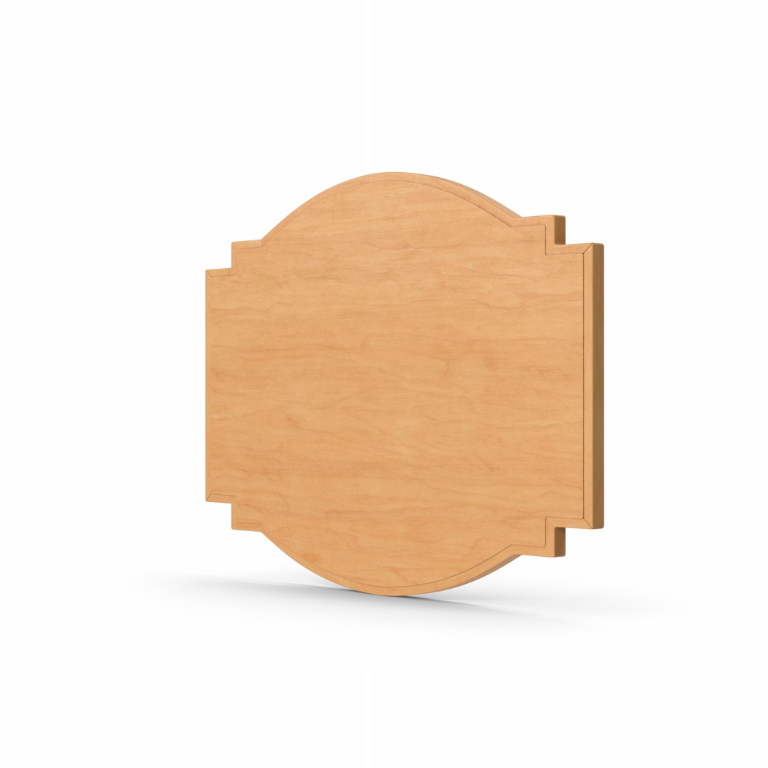 3D Wooden Signboard - TurboSquid 2020505