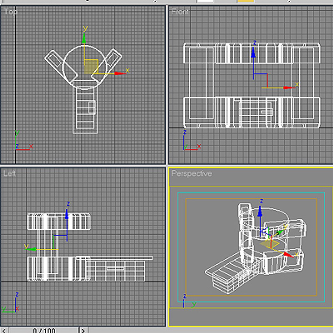 3d Mri Scanner Model