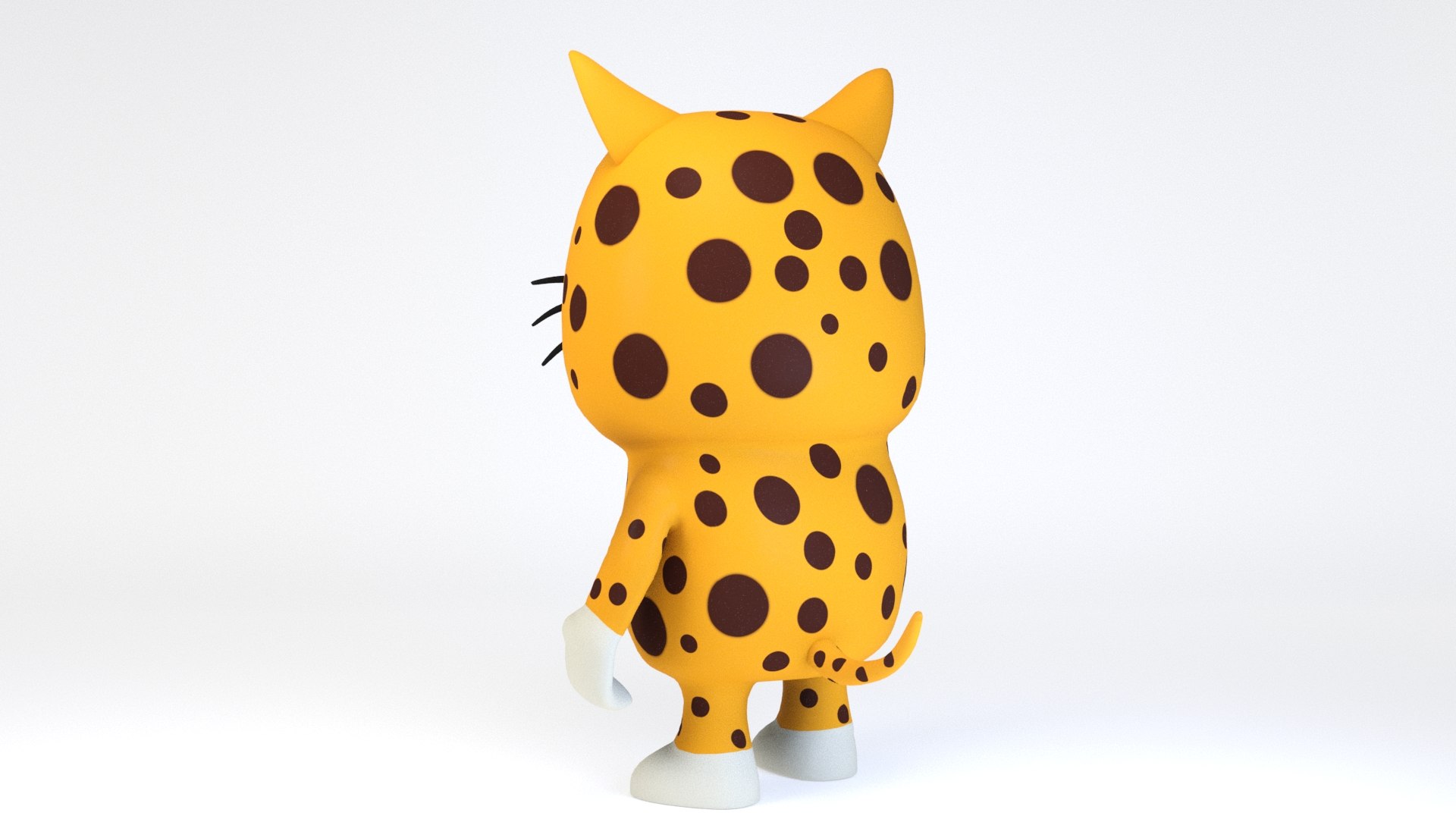 3D Cartoonish Humanoid Panther Character Model - TurboSquid 2251572