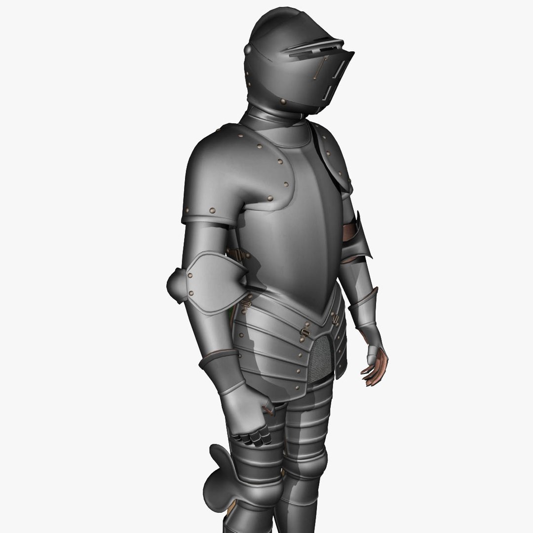 3d Model Plate Armor