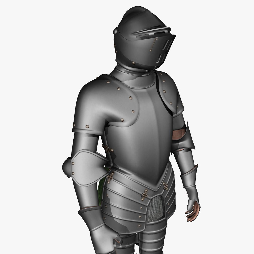 3d Model Plate Armor