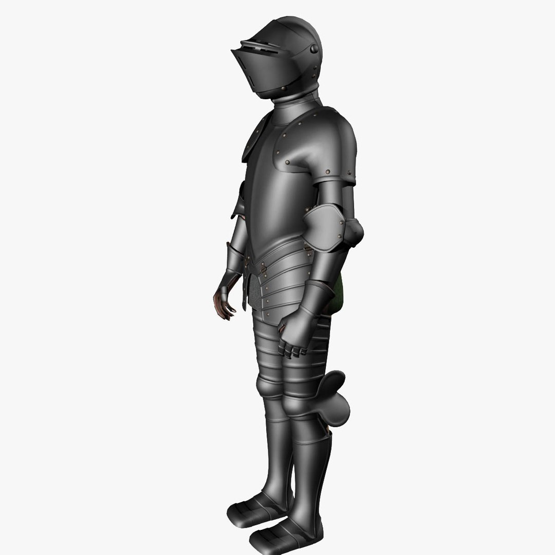 3d Model Plate Armor