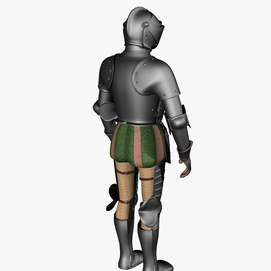 3d Model Plate Armor