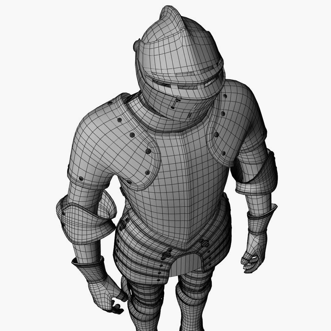 3d Model Plate Armor