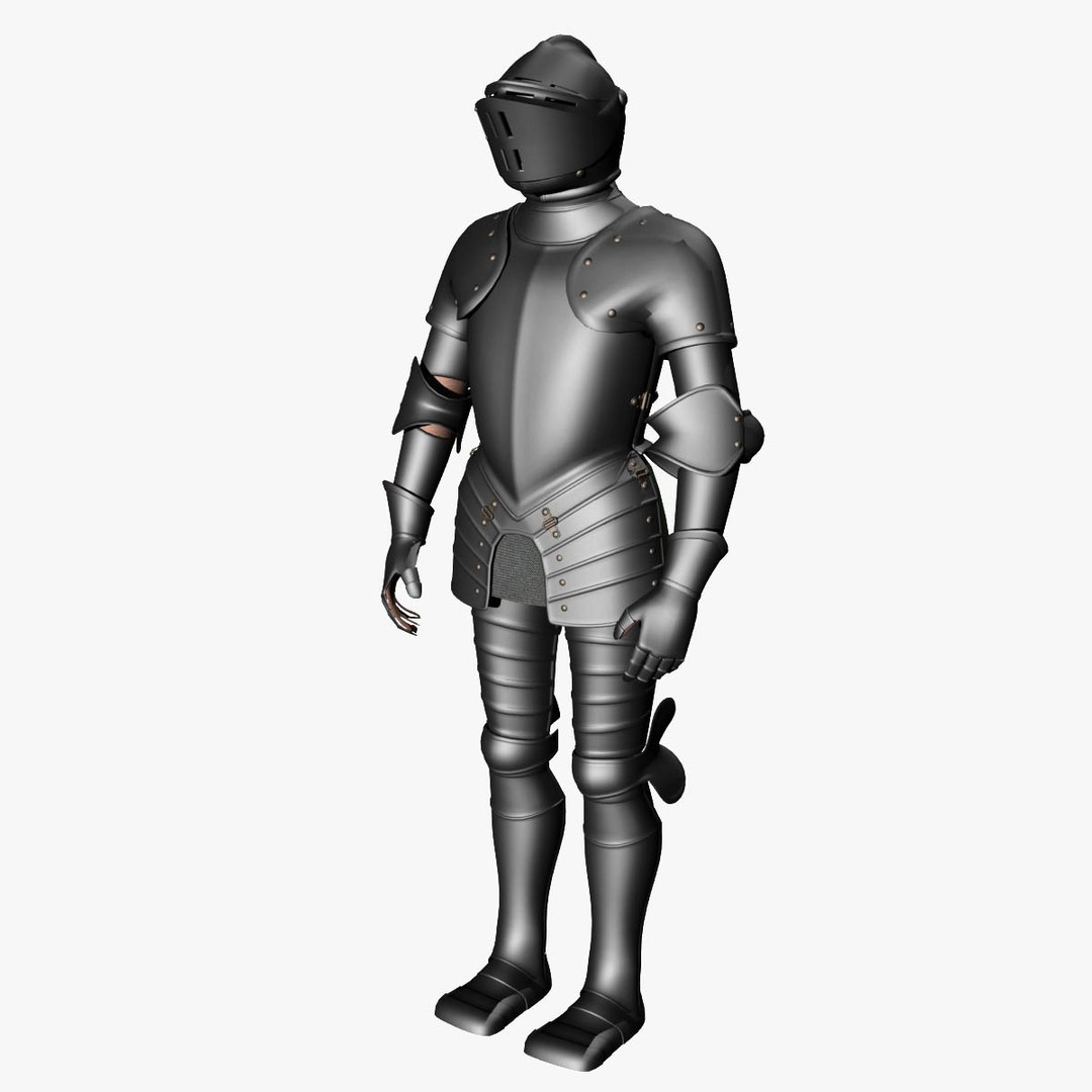 3d Model Plate Armor