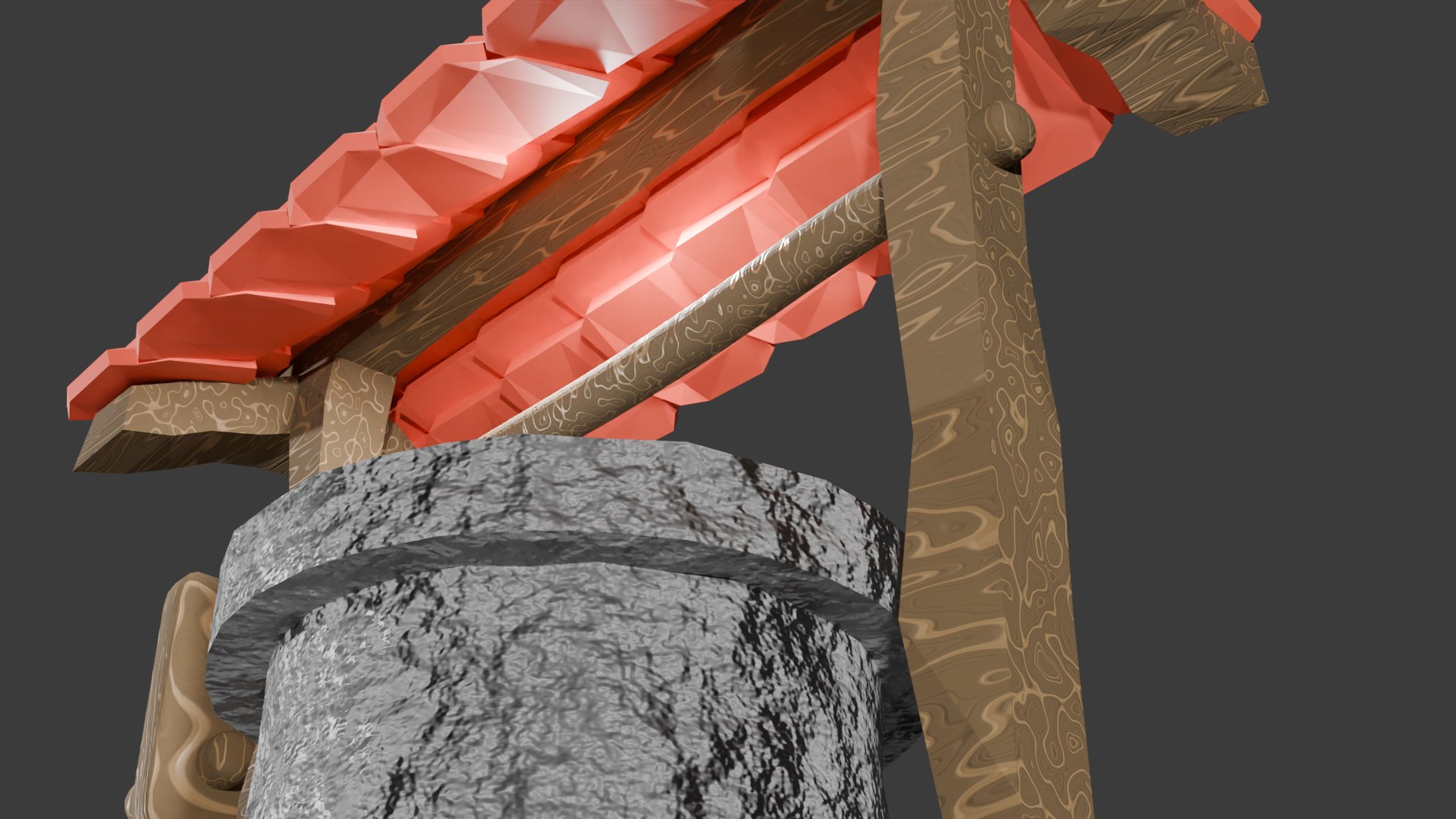 Free 3D Well Low Poly Model - TurboSquid 2175044