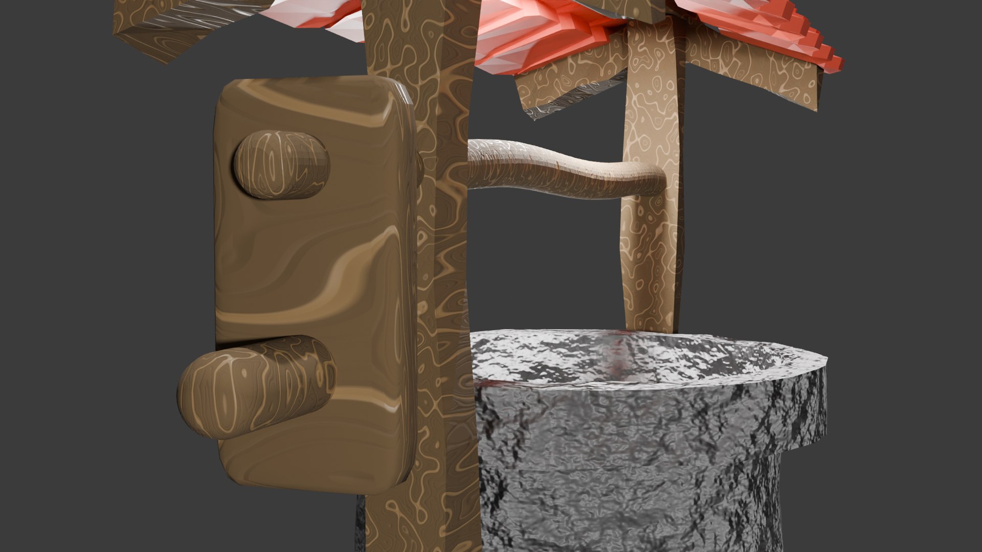 Free 3D Well Low Poly Model - TurboSquid 2175044