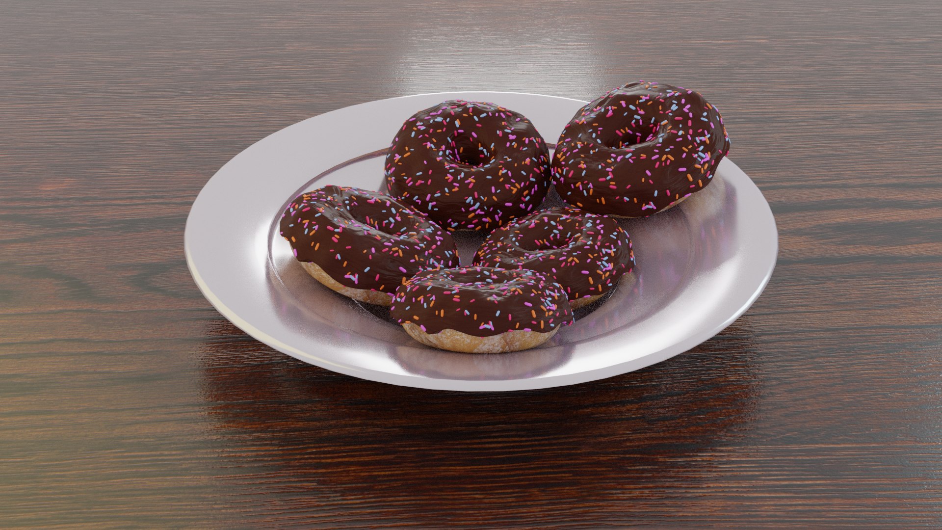 Donuts 3D Model - TurboSquid 1808415