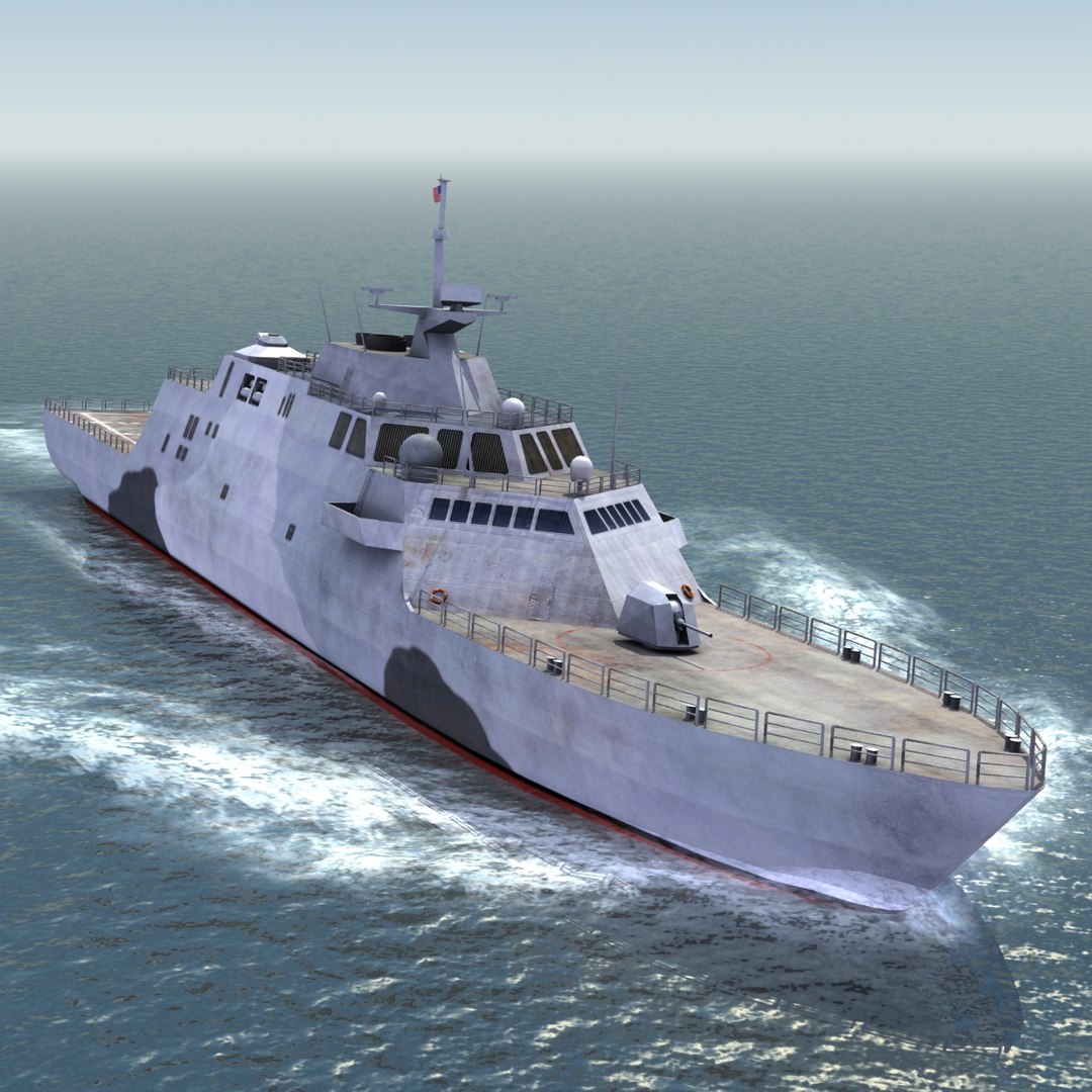 Lcs-1 Ship Freedom Uss 3d Max