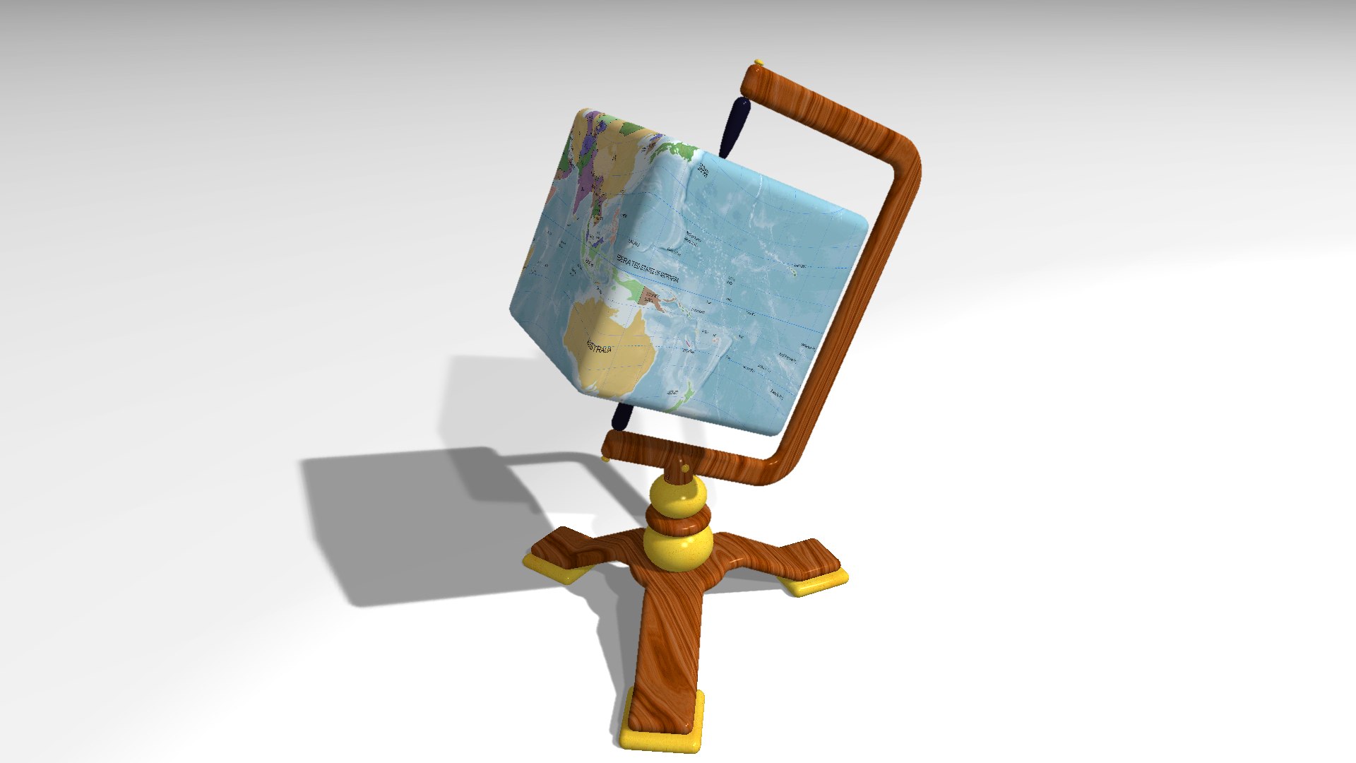 Globe - Cubus 3D Model - TurboSquid 2023849