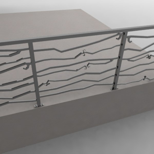 modelo 3d railing3.obj - TurboSquid 344814