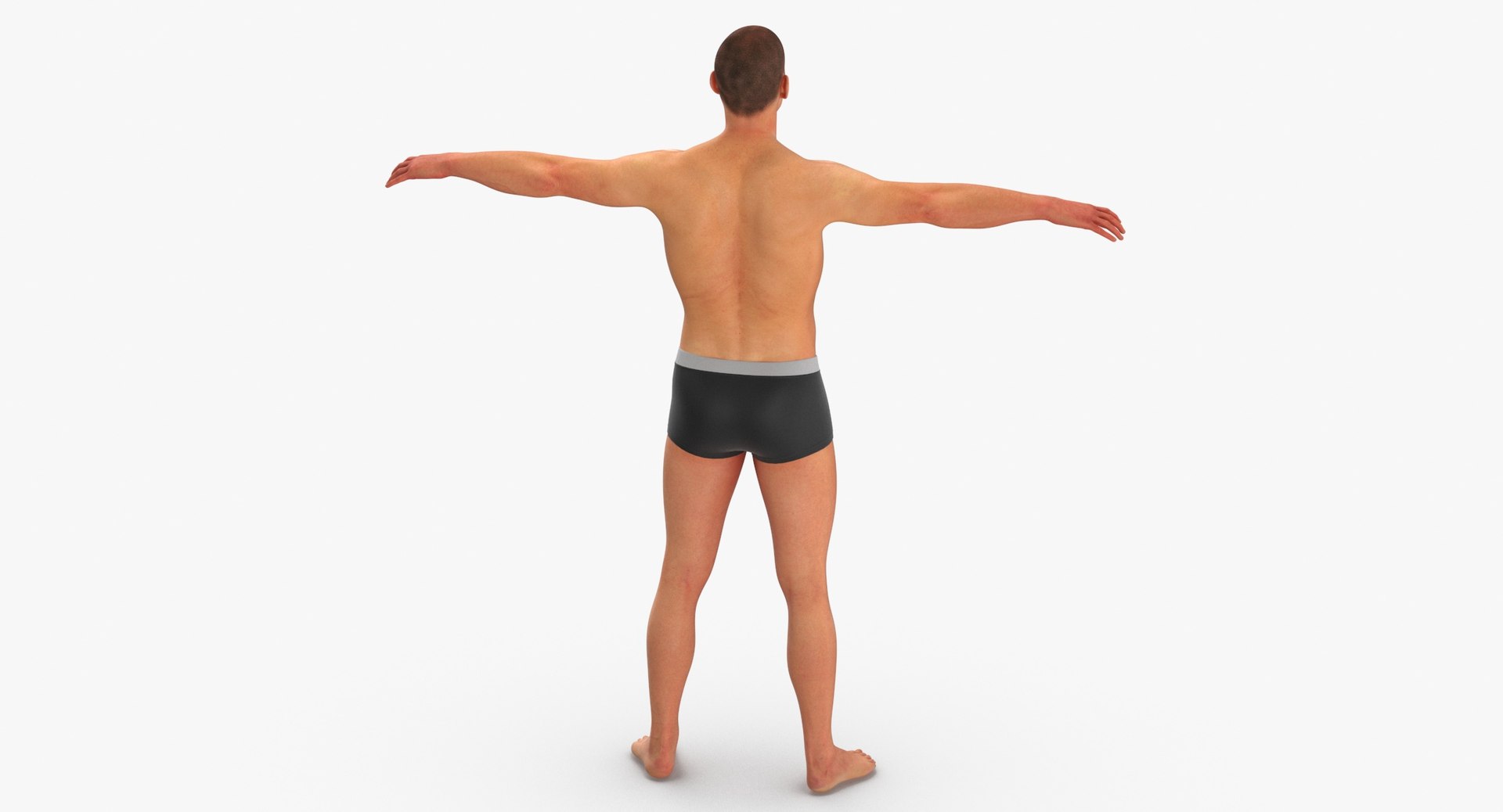 3D Male Human Body T - TurboSquid 1559296
