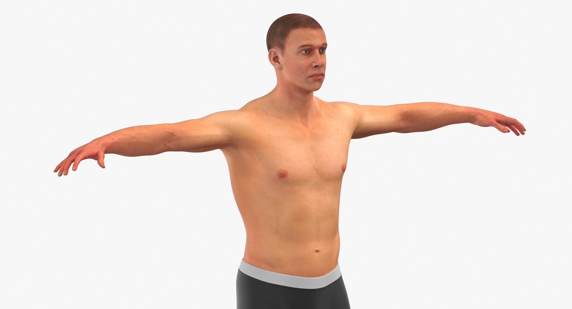3D Male Human Body T - TurboSquid 1559296