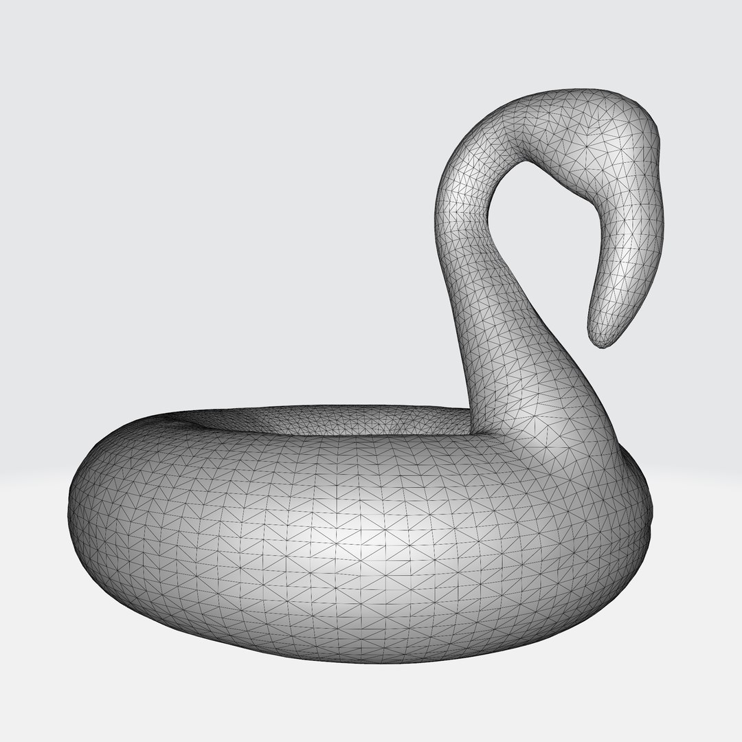 3D Inflatable Flamingo Pool Float - TurboSquid 2270983