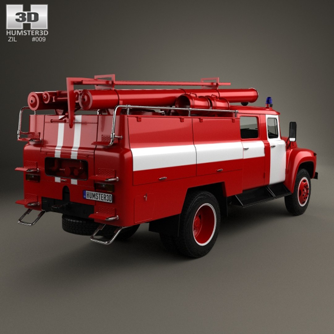 3D zil 130 1970 - TurboSquid 1157345
