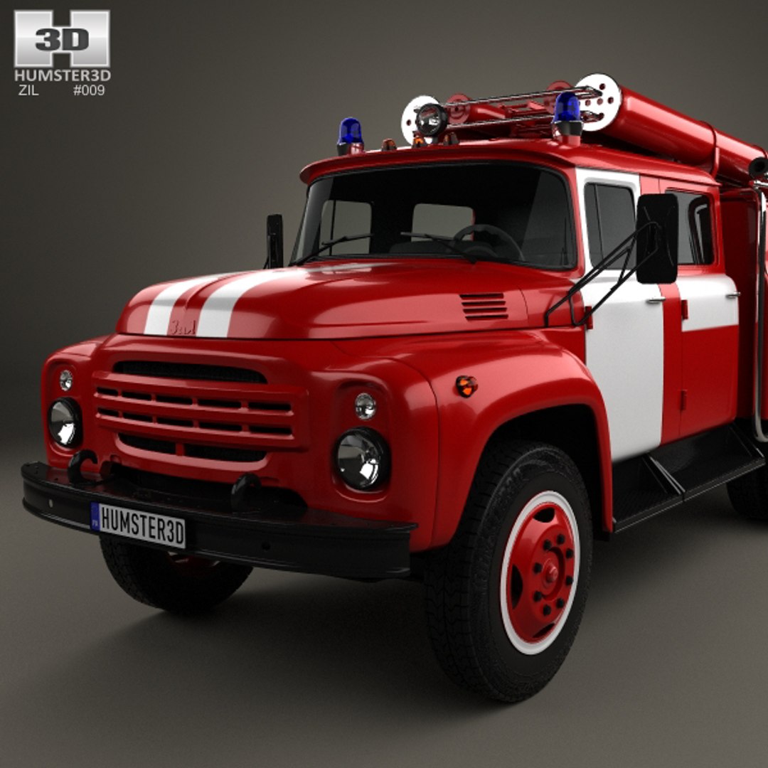 3D zil 130 1970 - TurboSquid 1157345
